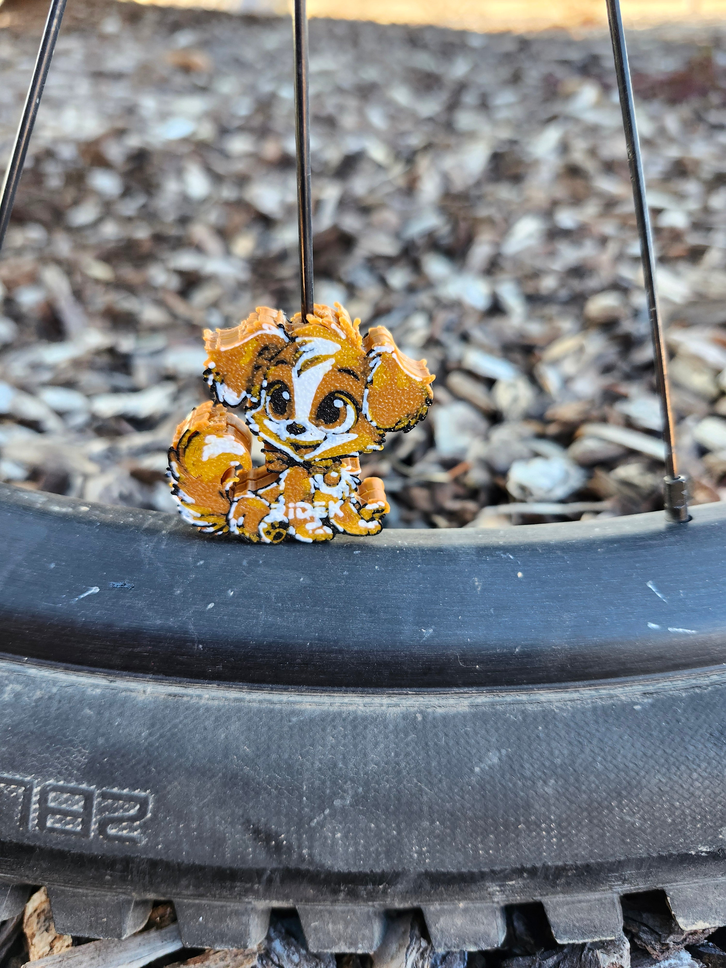 Spoke Clip - Dog – Ridek Bike Accessories